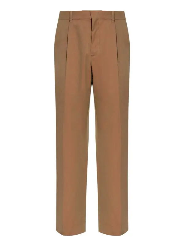 Our Legacy Wool Pleated Trousers - Brown