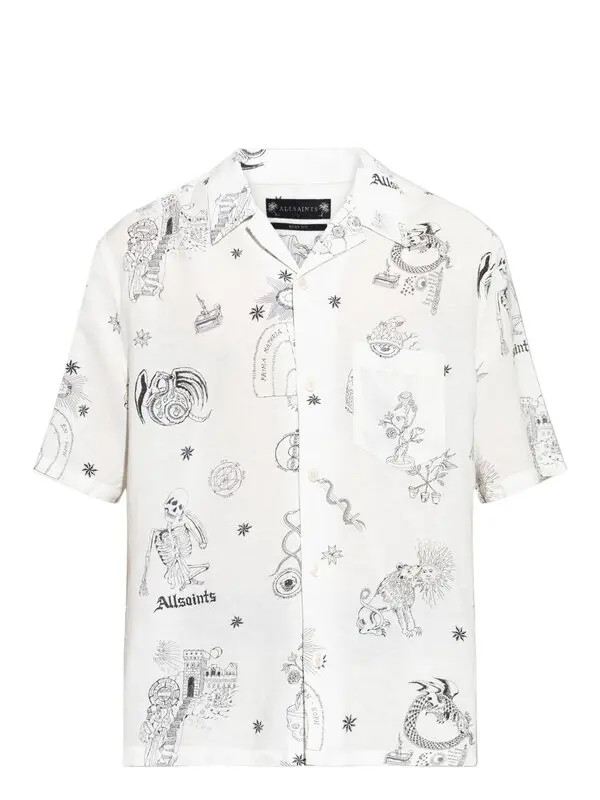 ALLSAINTS Terra" Shirt - Cream