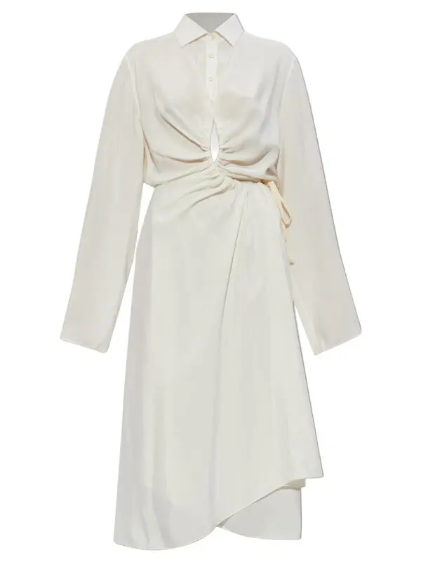 MAISON MARGIELA Shirt Dress - Cream