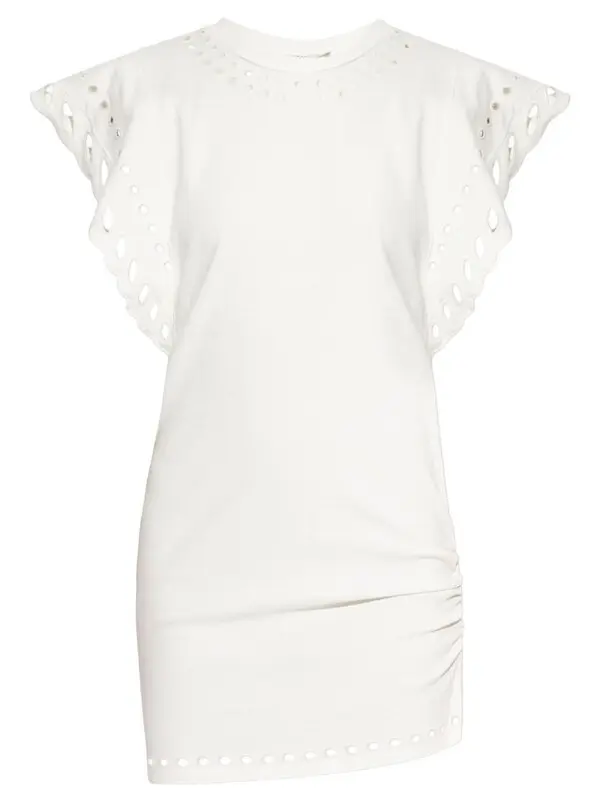 MARANT ETOILE Orlane Mini Dress - White