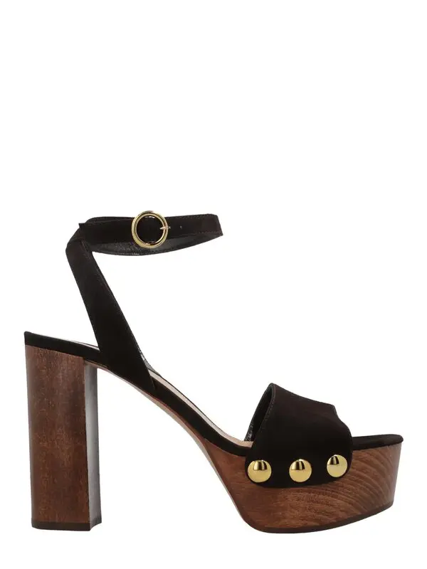 GIANVITO ROSSI Ardéa’ Platform Sandals - Brown