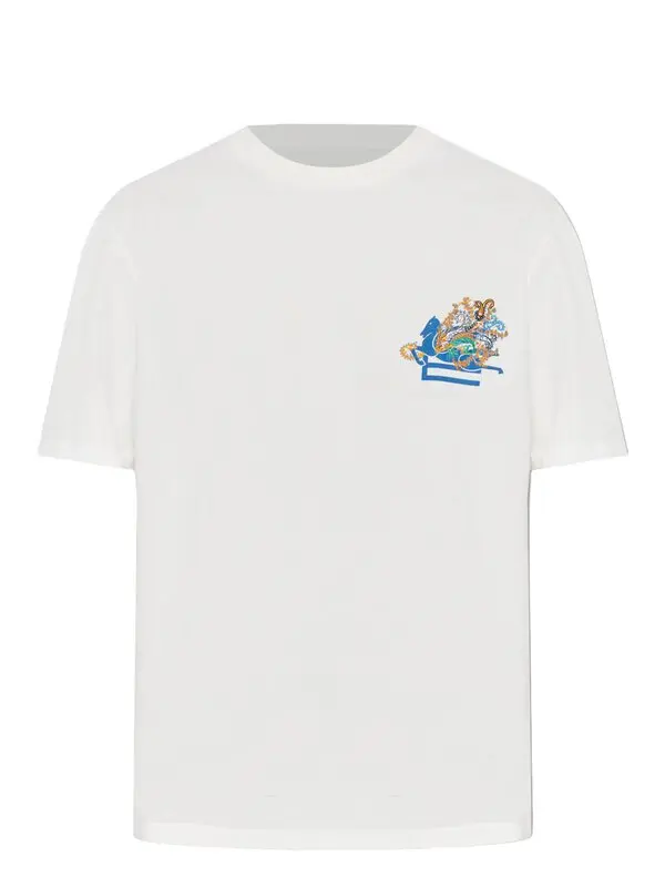 Etro T-shirt With Applique - White