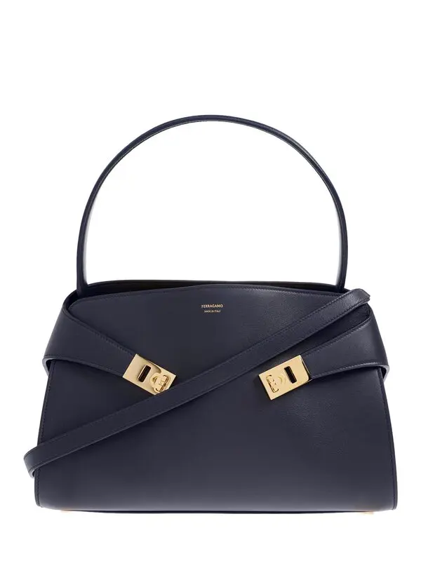 FERRAGAMO Handbag - Navy Blue