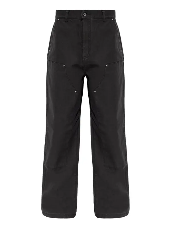 REPRESENT Straight-leg Trousers - Black