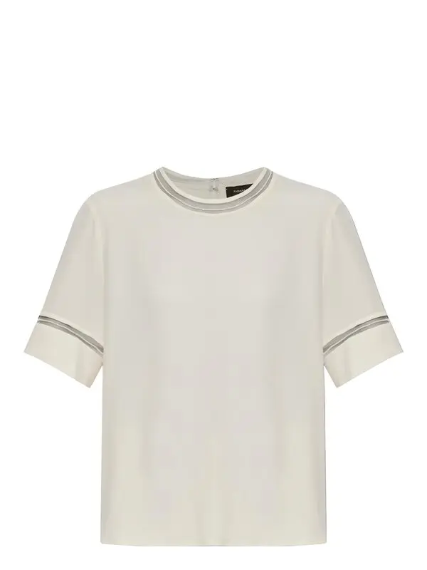 Fabiana Filippi Short-sleeved Top - White