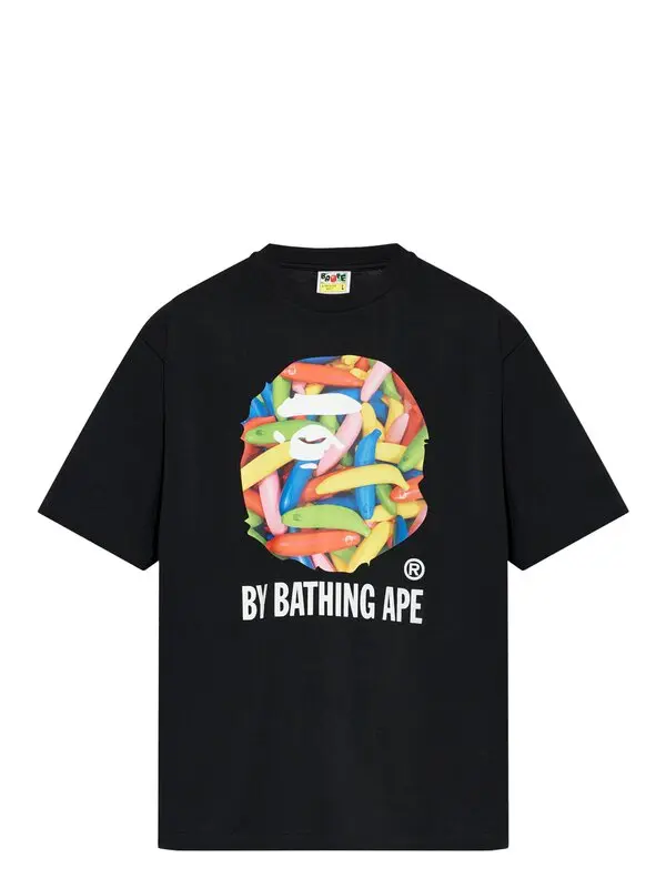 A BATHING APE T-shirt With Print - Black