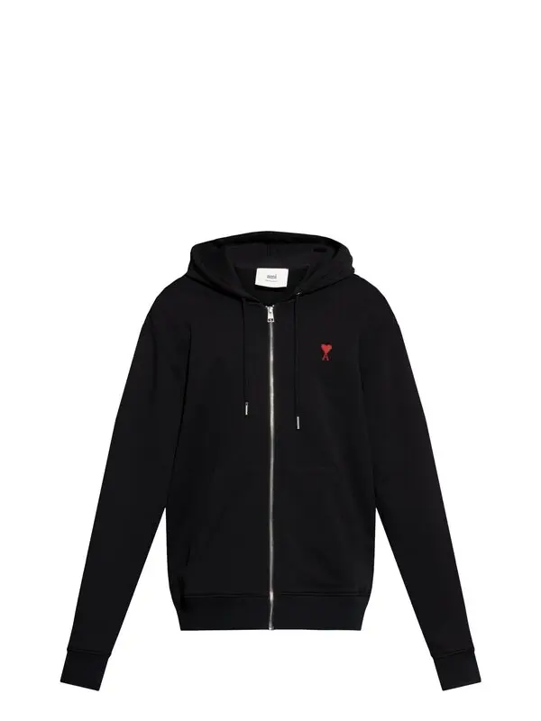 Ami Loose Fit Hoodie - Black