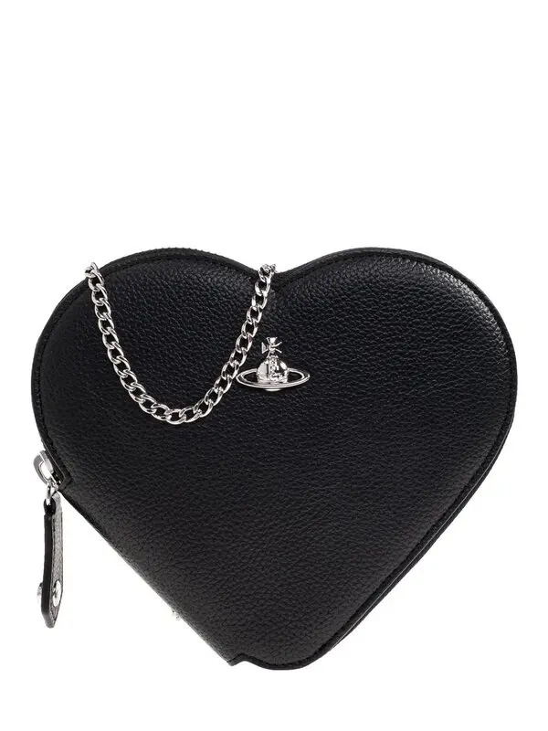 VIVIENNE WESTWOOD Shoulder Bag ‘heart - Black