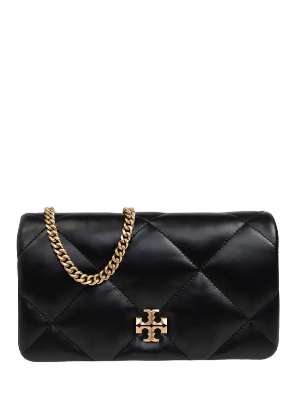 Tory Burch Kira Chain Wallet - Black