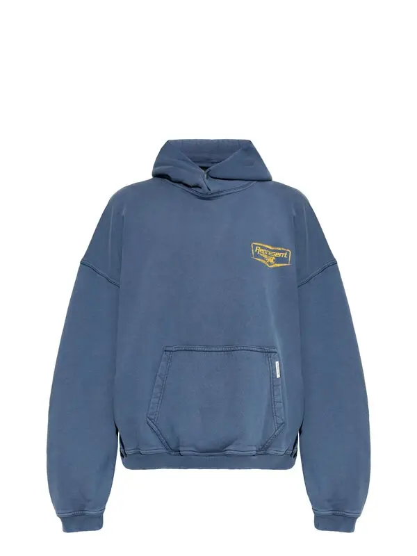 REPRESENT Hooded Sweatshirt - Blue