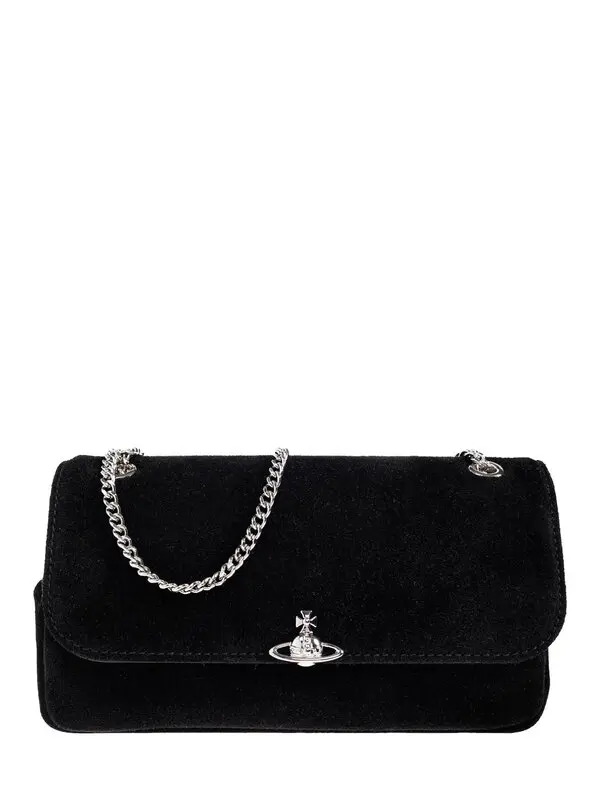 VIVIENNE WESTWOOD Chain Shoulder Bag - Black