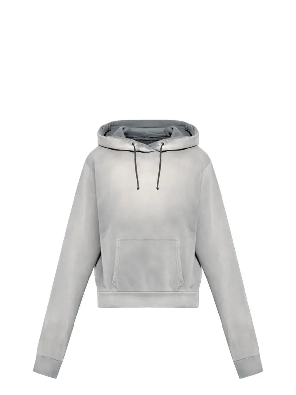 MAISON MARGIELA Hooded Cotton Sweatshirt - Grey