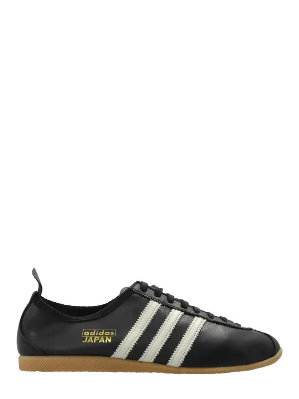 ADIDAS ORIGINALS Japan Leather Sneakers - Black