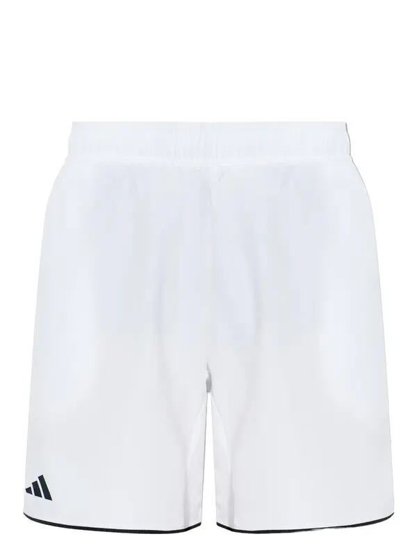 Adidas Shorts With Logo - White