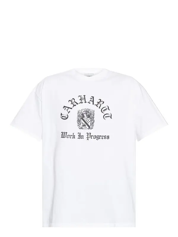 Carhartt Work In Progress T-shirt ‘s/s Coat Of Arms - White