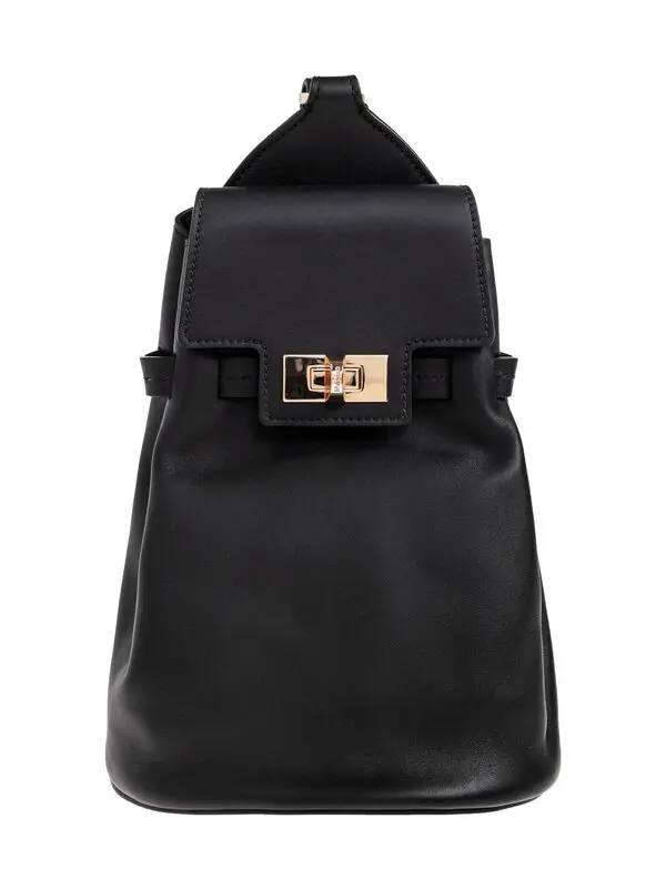 Max Mara Margaux One-shoulder Backpack - Black