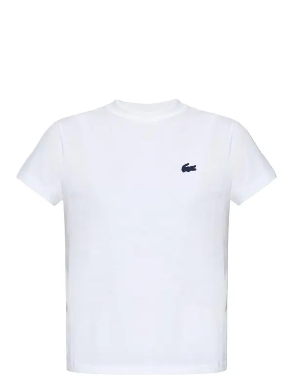 Lacoste Logo Patch T-shirt - White