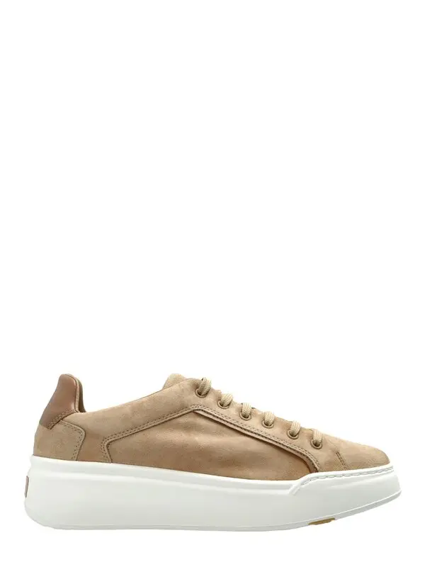 Max Mara Suede Sneakers - Beige