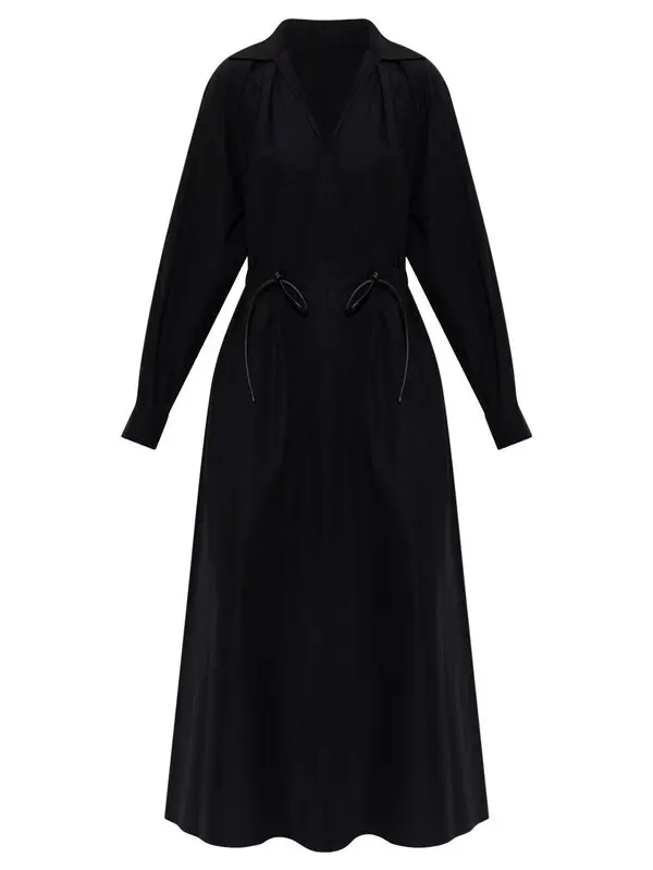 Max Mara Pedaggi Midi Dress - Black