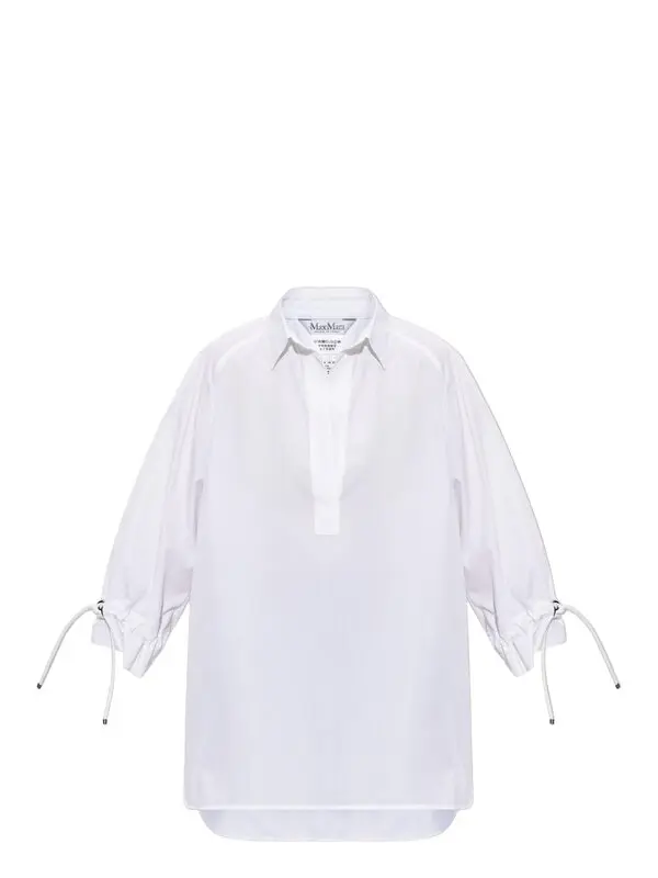 Max Mara Madorni" Top - White