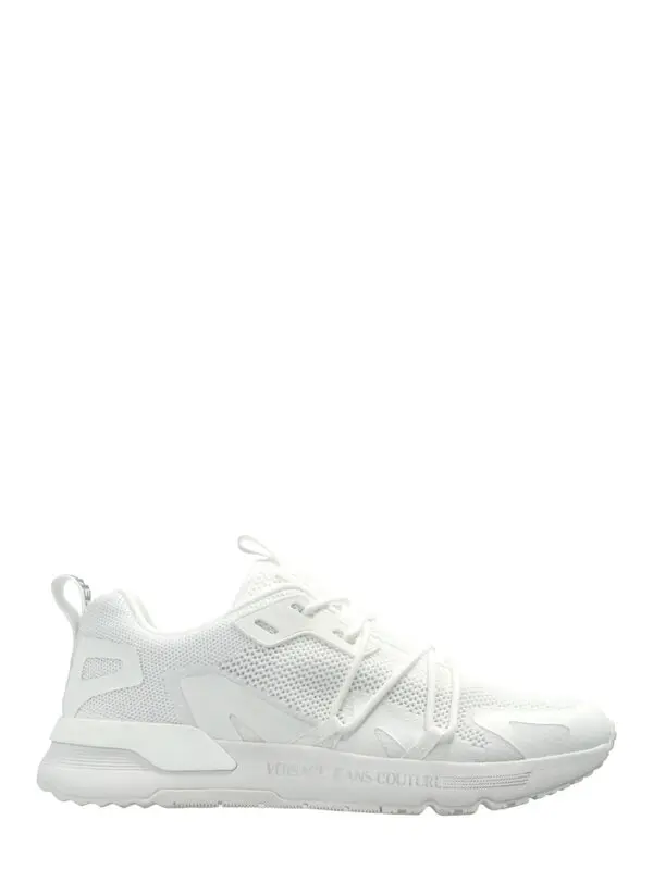Versace Logo Sports Shoes - White