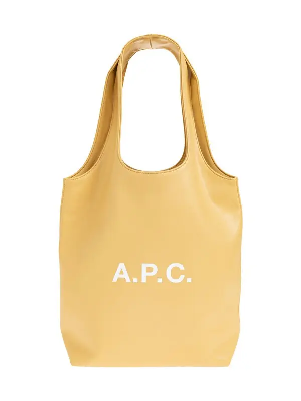 A.p.c. Ninon Small Shopper Bag - Yellow