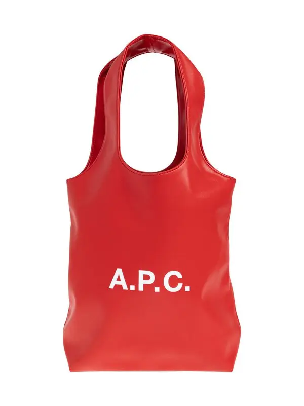A.p.c. Ninon Small Shopper Bag - Red