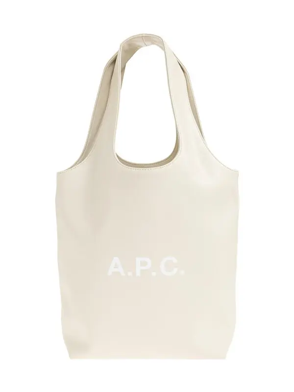 A.p.c. Ninon Small Shopper Bag - Cream