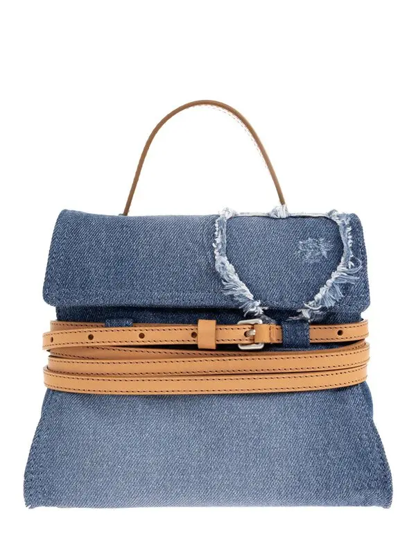 Moschino Denim Handbag - Blue