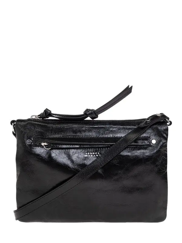 Isabel Marant Winna Duo Shoulder Bag - Black