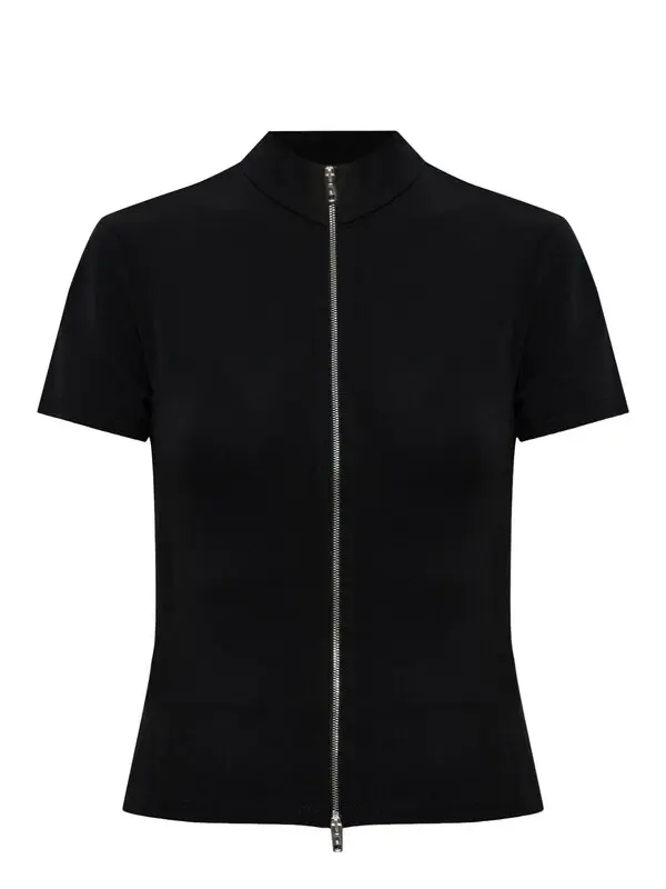 Alexander Wang Zip-up Top - Black