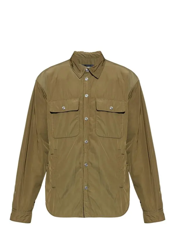 Dsquared2 Insulated Shirt Jacket With Pockets - Green