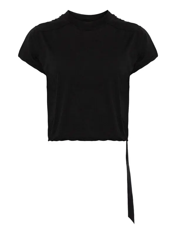 Rick Owens Top With Decorative Strap - Black