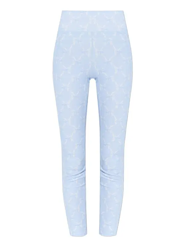 LoveShackFancy Kimi Sports Leggings - Light Blue