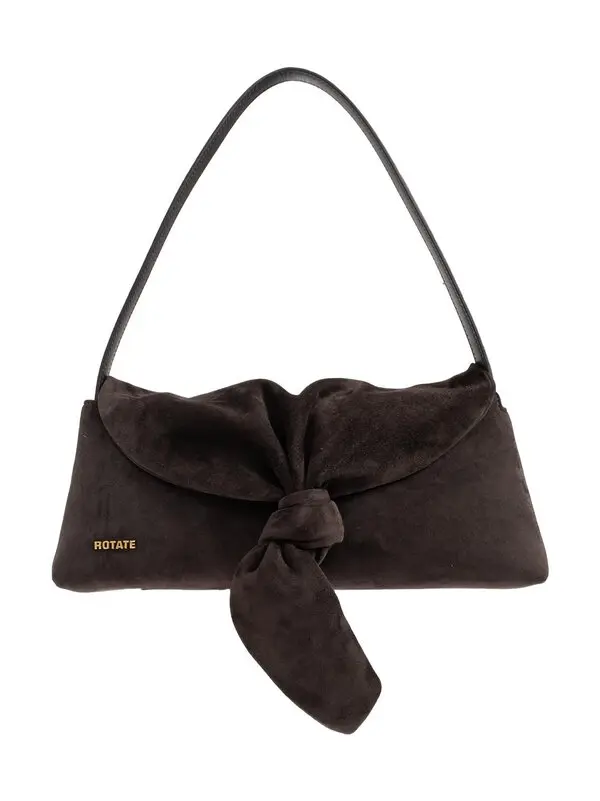 ROTATE BY BIRGER CHRISTENSEN Suede Shoulder Bag - Brown