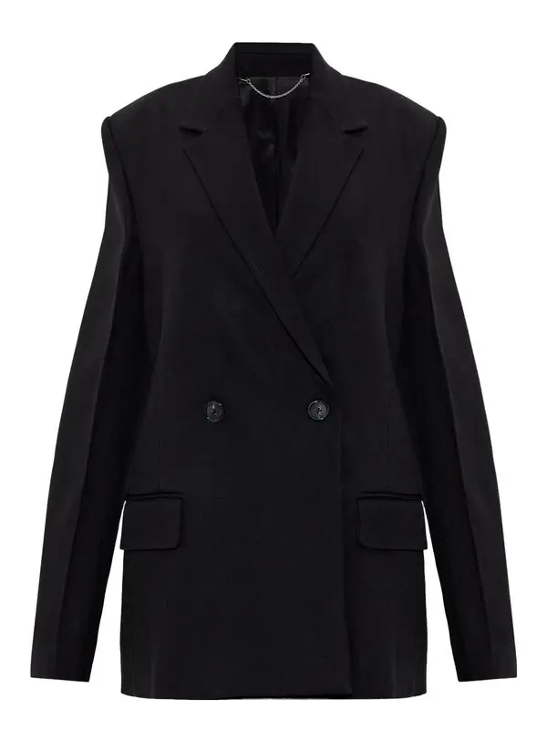 TOTEME Double-breasted Blazer - Black