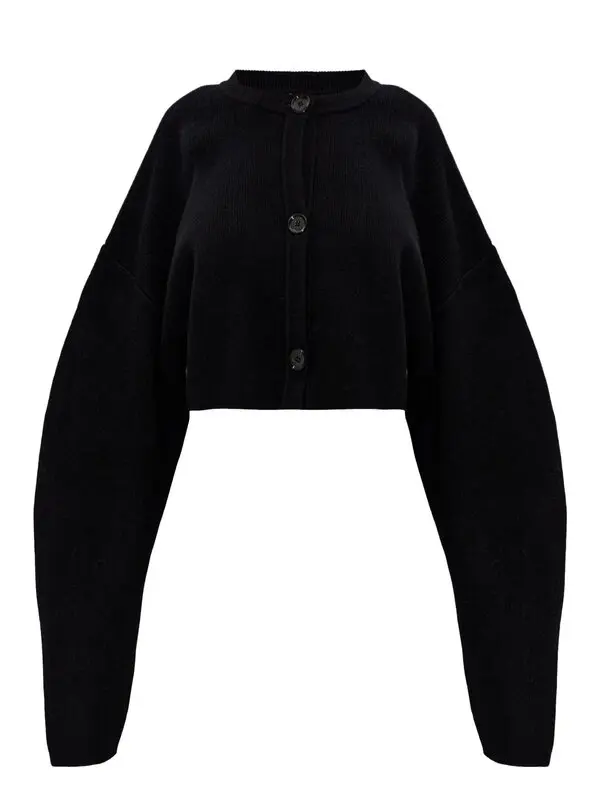TOTEME Loose-fit Cardigan - Black