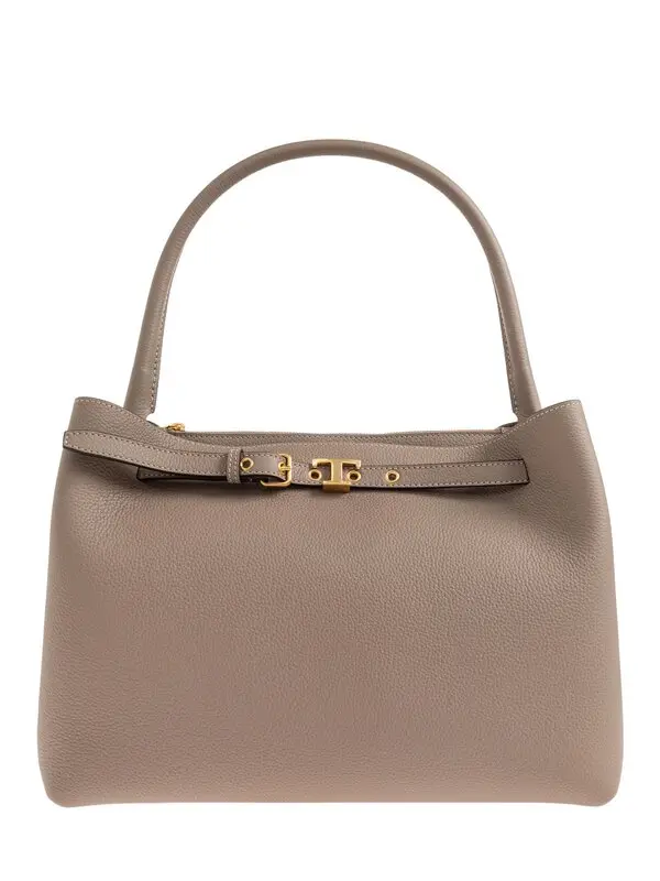 TOD’S Top Handle Bag - Beige