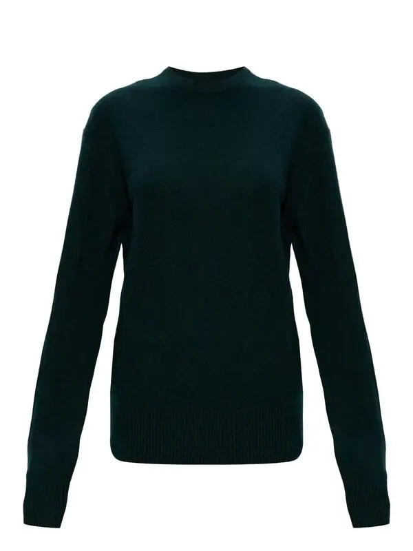 TOTEME Cashmere Crew Neck Sweater - Green