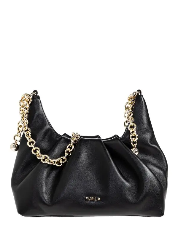 Furla Delia Mini Shoulder Bag - Black