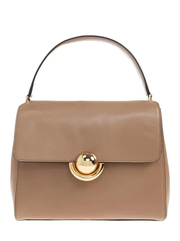 Furla Domus Small Handbag - Brown