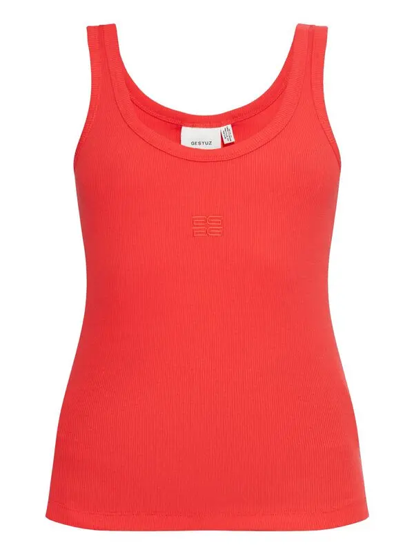 GESTUZ Hgzdrew Tank Top - Red