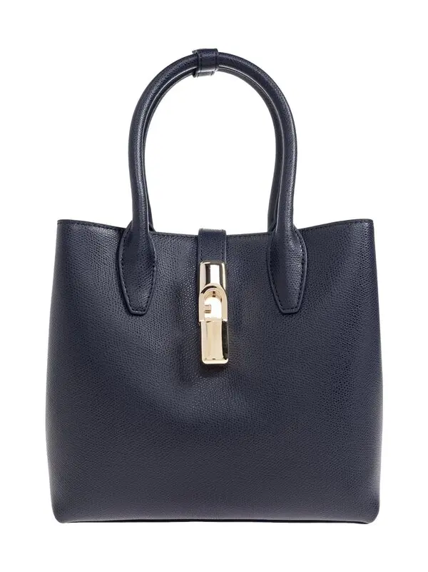 Furla Goccia Small Handbag - Navy Blue