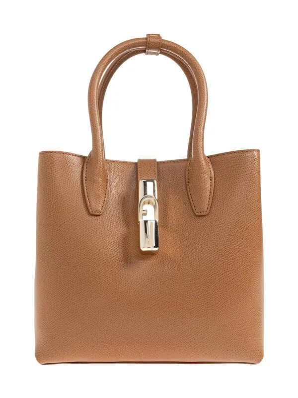 Furla Goccia Small Handbag - Brown