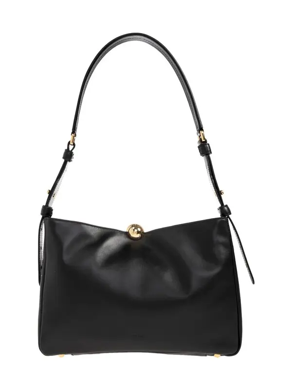 Furla Sfera Soft Medium Shoulder Bag - Black