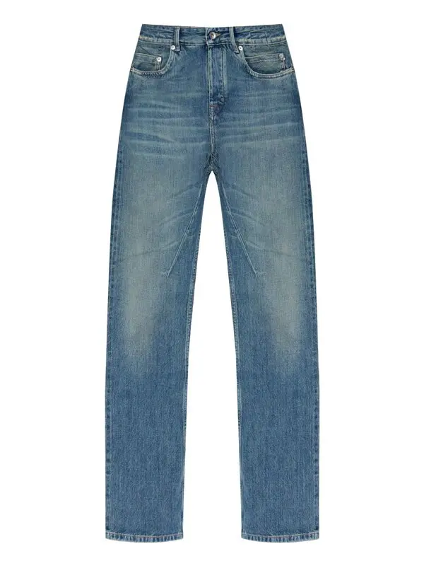 Rick Owens Straight-leg Jeans - Navy Blue