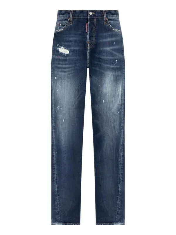 Dsquared2 Loose Fit Jeans - Navy Blue