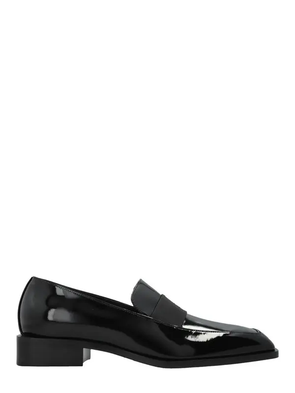 GIUSEPPE ZANOTTI Leather Loafers - Black
