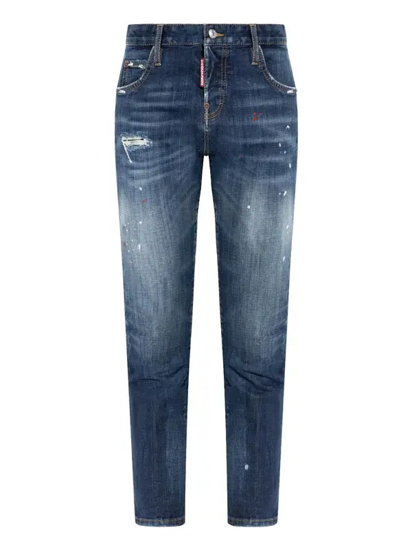 Dsquared2 Teddy’ Jeans - Navy Blue