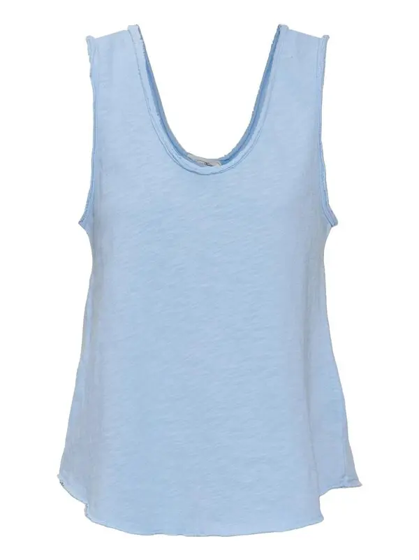 American Vintage Vintage Effect Top - Blue